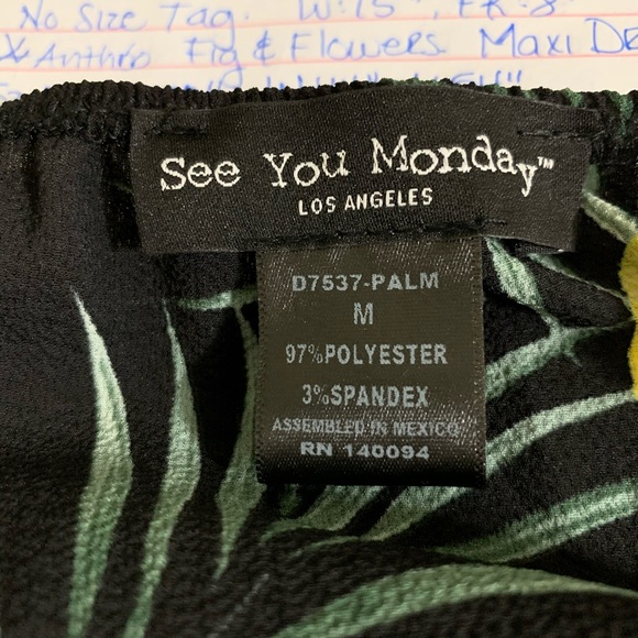 See You Monday | Dresses | See You Monday Summer Dress Lemons Print Szm ...